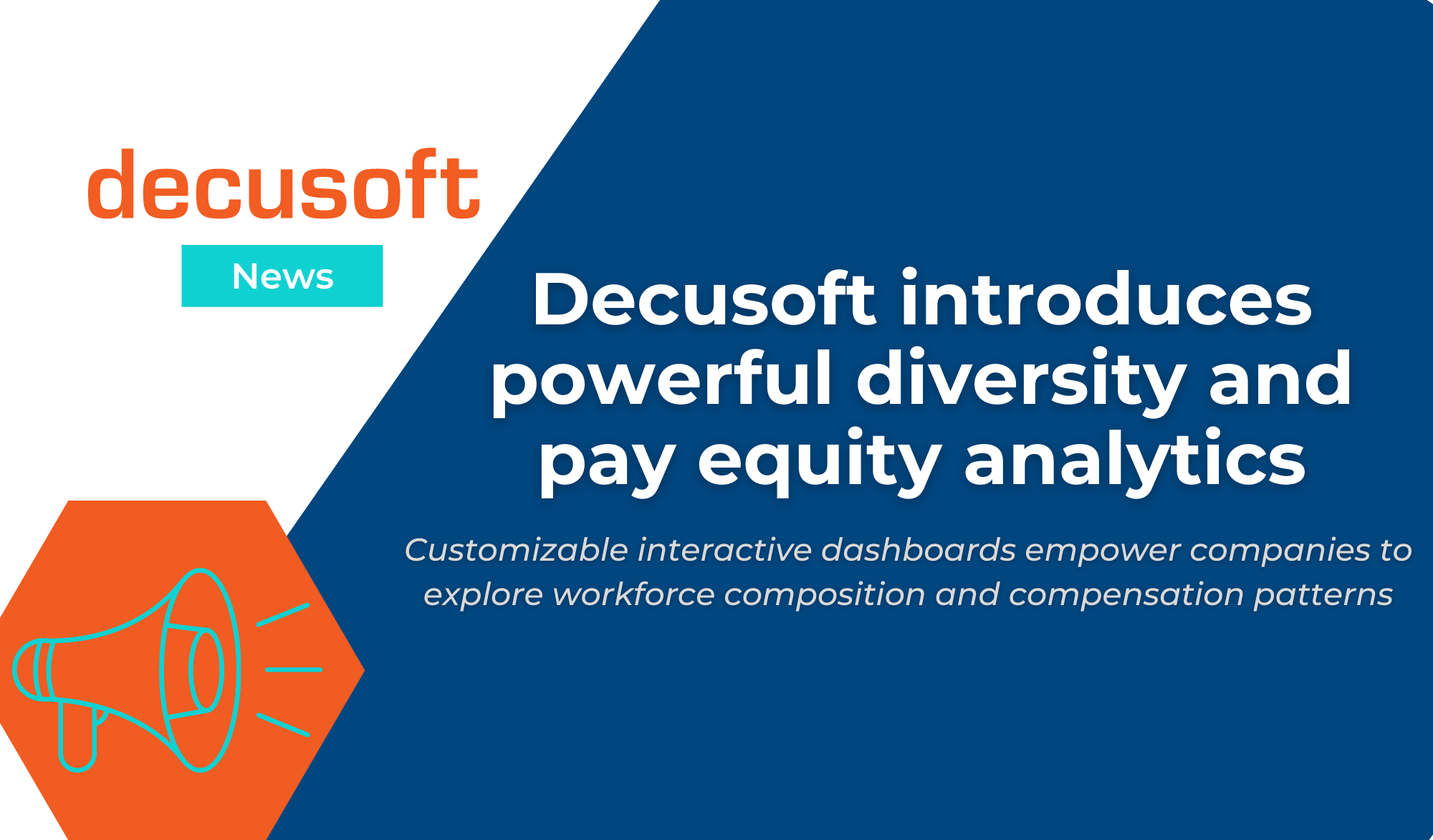 Decusoft introduces powerful diversity and pay equity analytics | Decusoft