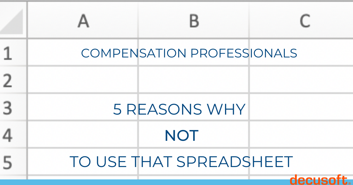 Compensation Professionals: Five Reasons Why Not to Use That ...
