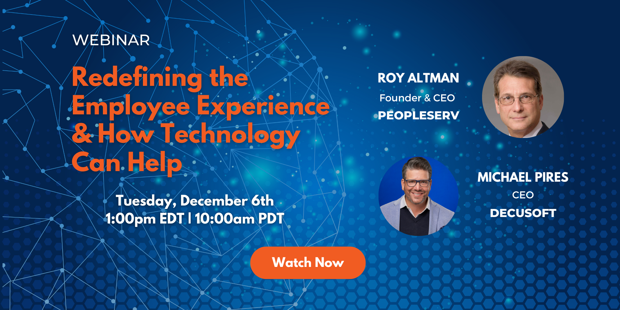 Redefining the Employee Experience Webinar | Decusoft