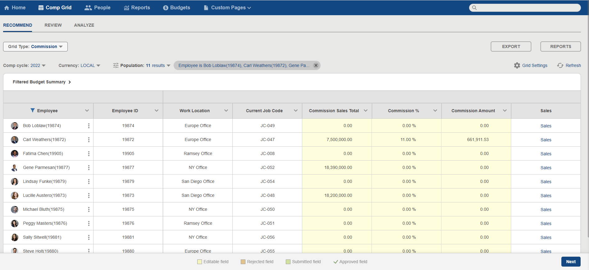 Sales Commissions | Decusoft